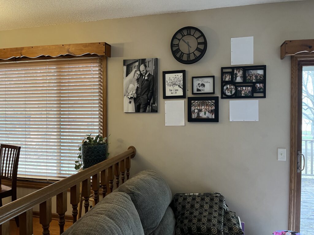 Family Portrait Artwork Installation - Block Portrait Studios